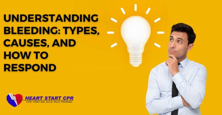 What Are The Types of Bleeding - Causes and First Aid - Heart Start CPR