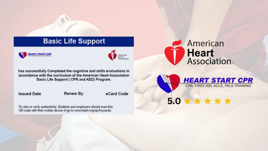 AHA HeartCode Online BLS Certification and Renewal - Heart Start CPR