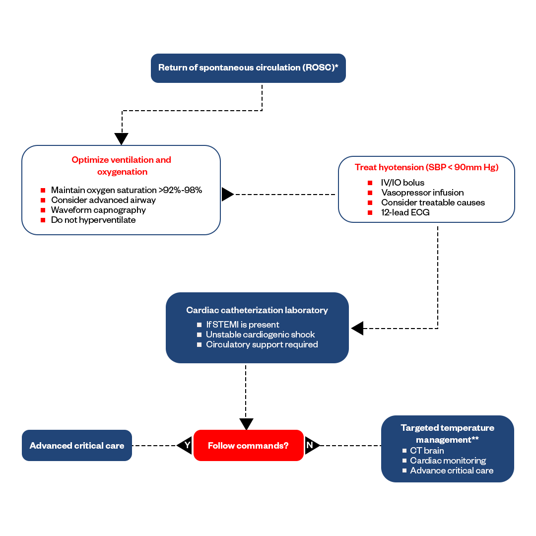 AHA ACLS Algorithms Flowcharts 2020 2025 Emergency Cardiovascular