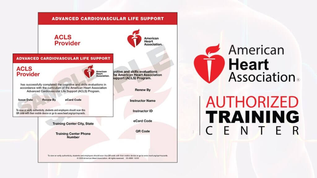 AHA Blended Learning Course - BLS, ACLS, PALS - Heart Start CPR