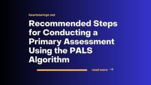 Steps for Conducting a Primary Assessment Using the PALS Algorithm