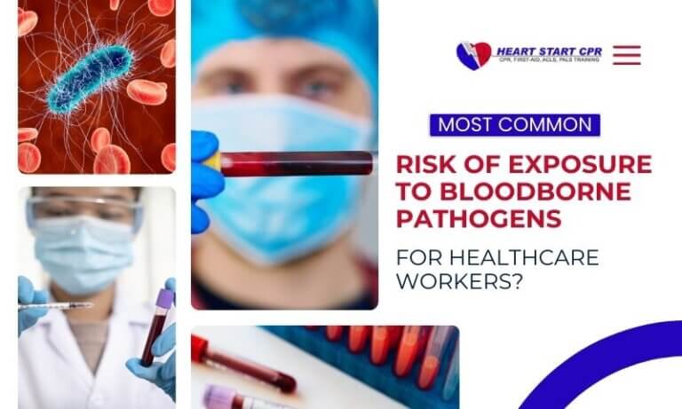 Common risk of exposure to bloodborne pathogens for healthcare workers