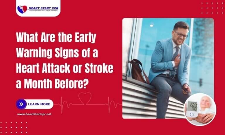Early Warning Signs of a Heart Attack or Stroke a Month Before